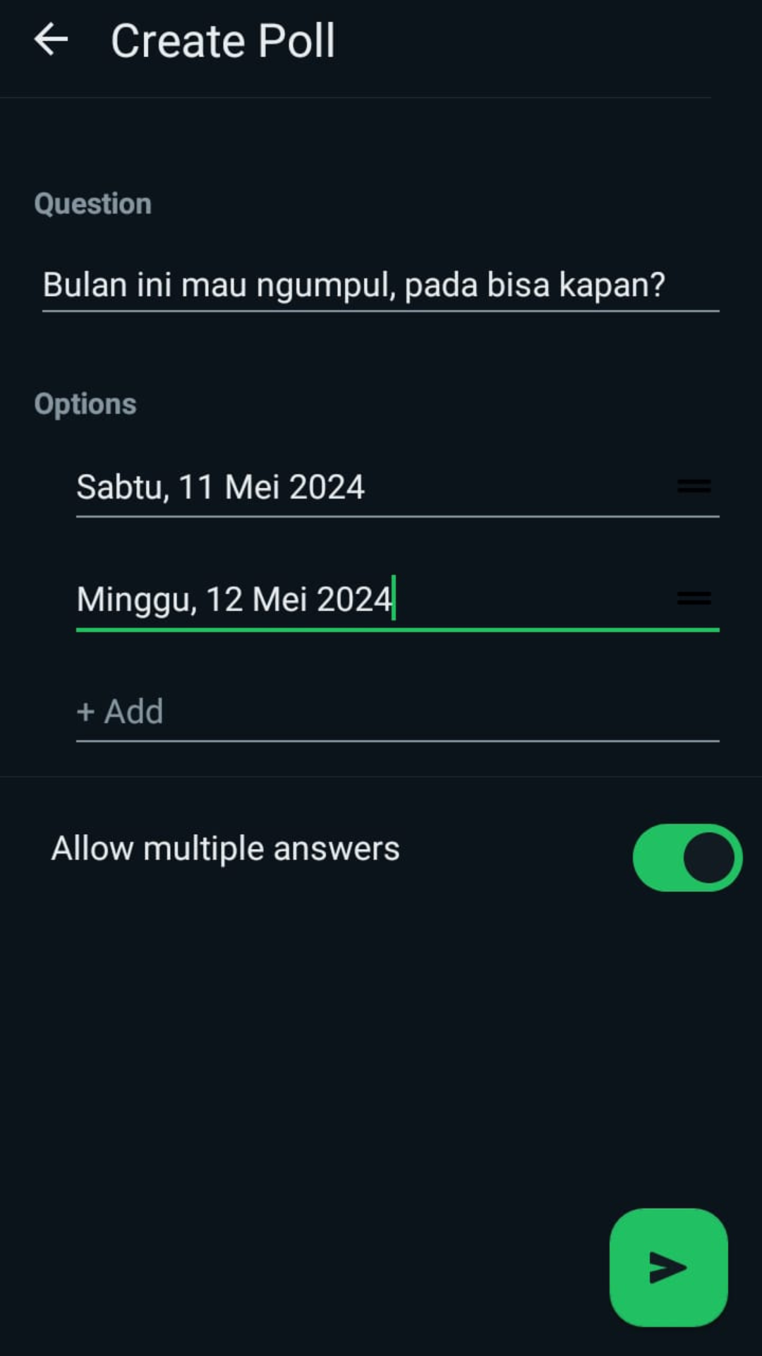 Cara Membuat Polling di WhatsApp Grup (Android & iPhone) - DailyAppInsider